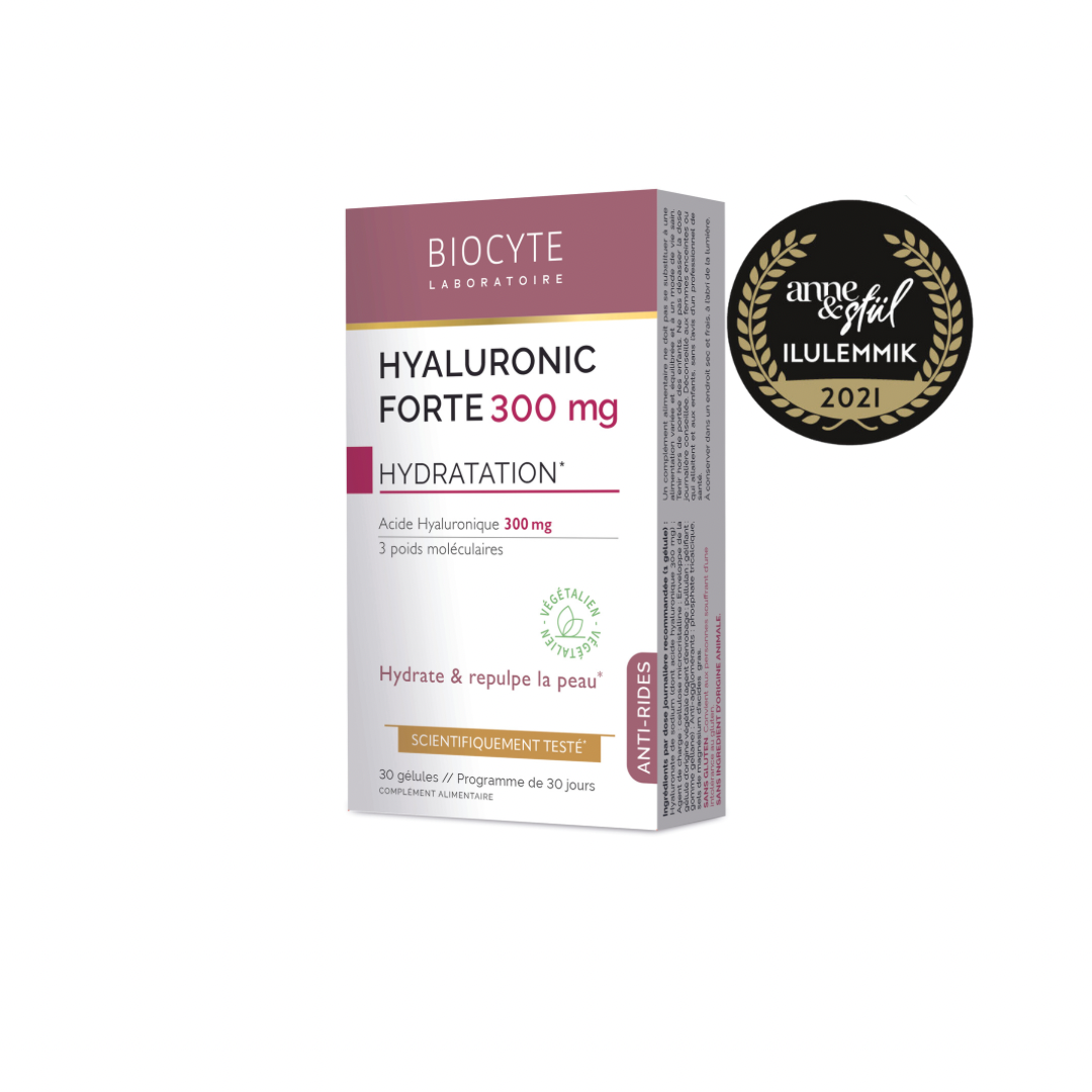 Biocyte Hyaluronic Forte Full Spectrum Anti-Aging. Hüaluroonhappekapsl ...